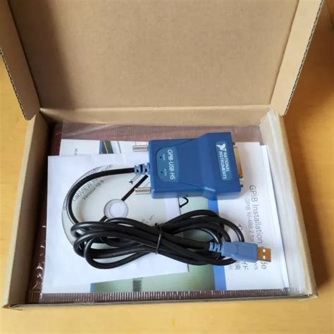 Ni Gpib Usb Hs Instrumens Interface Adapter Controller Ieee 488 778927 01 Eur 65 79 Picclick De