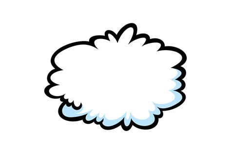 Comic Thinking Speech Bubbles Think Shapes Like In Comicbooks Vector