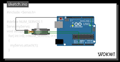 Servo Wokwi ESP STM Arduino Simulator Servo Wokwi ESP STM Arduino Simulator