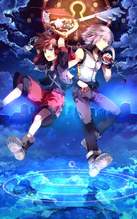 Kingdom Hearts Dream Drop Distance Riku Keyblades