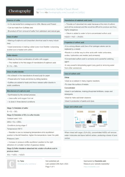 29 Igcse Cheat Sheets Cheat Sheets For Every Occasion