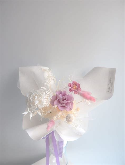 부산꽃집 시들지 않는 생화 프리저브드 플라워 미니꽃다발 수국꽃다발 프리저브드 유리돔 선물 추천 네이버 블로그