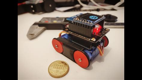 Mini Tank Esp32 Espnow Joystick Youtube