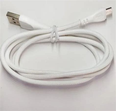 White Micro Usb Charger Cable Cable Size 1 Meter At Rs 50 Piece In Secunderabad