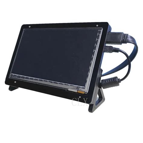 Inch LCD Acrylic Case Raspberry Pi Model B LCD Touch Screen Display Monitor Bracket Case For