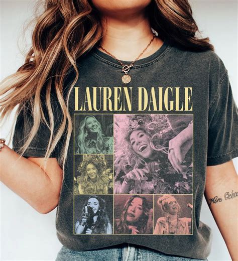 Lauren Daigle 2024 Tour Thank God I Do Shirt Lauren Daigle Concert
