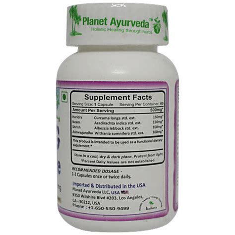 Buy Planet Ayurveda Aller G Care Capsules Online At Best Price Of Rs
