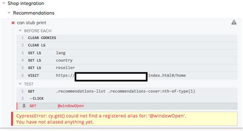 javascript cypress stub open window stack overflow