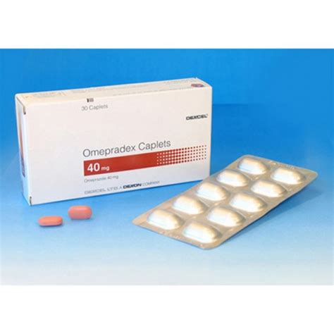 Omepradex Caplets 40 Mg 90093