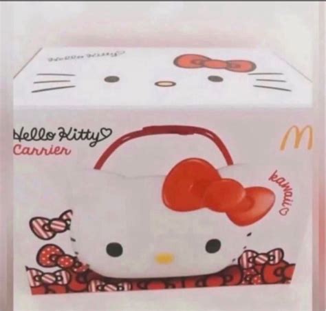 Hello Kitty Mcd Carrier Attach To The Back Of Cars Headset On Carousell
