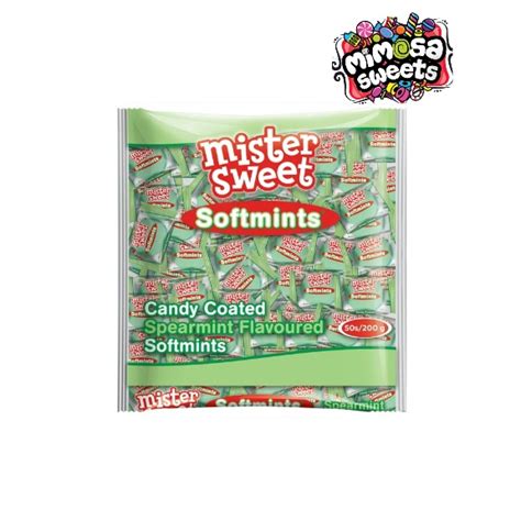 Mister Sweet Softmints Spearmint 50s Mimosa Sweets