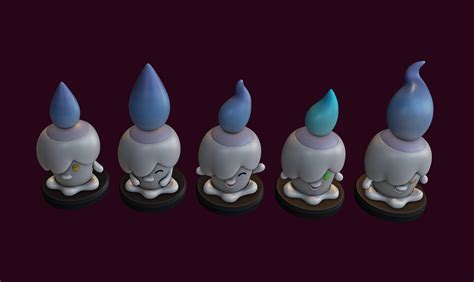 Litwick Pokemon 3d Model By Wsonuchiha3d