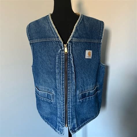 Carhartt Jackets And Coats Vintage Carhartt Vest Large Sherpa Lined