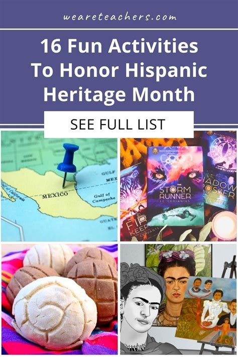 16 Fun Activities To Honor Hispanic Heritage Month Artofit