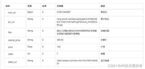 Python“梦寻”淘宝天猫店铺所有数据接口，淘宝店铺所有商品数据api接口，淘宝api接口申请指南含代码示例）python淘宝库存 Csdn博客
