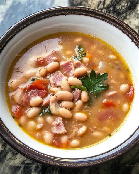 Cozy White Bean And Ham Soup Recipe For Chilly Evenings About Yogurt