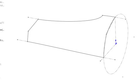 solved loft with a rail from two splines autodesk community