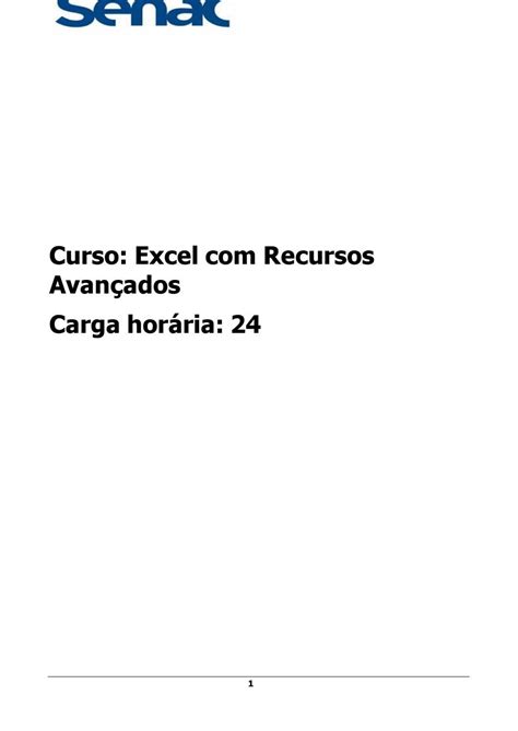 Apostila Excel Avan Ado Sala Set By Elaine Sancho Issuu