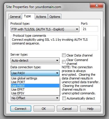 LexiConn Knowledgebase Setting Up FTPS TLS Explicit