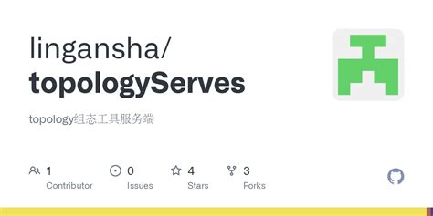 GitHub lingansha topologyServes topology组态工具服务端