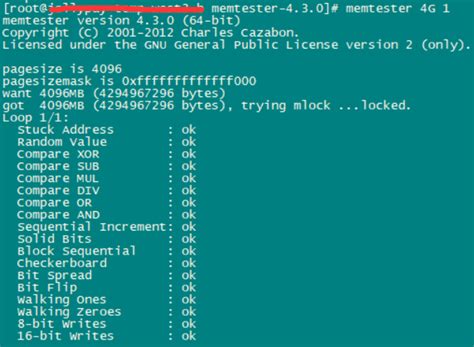 内存性能测试 Memtester Mbw 酒红色 博客园