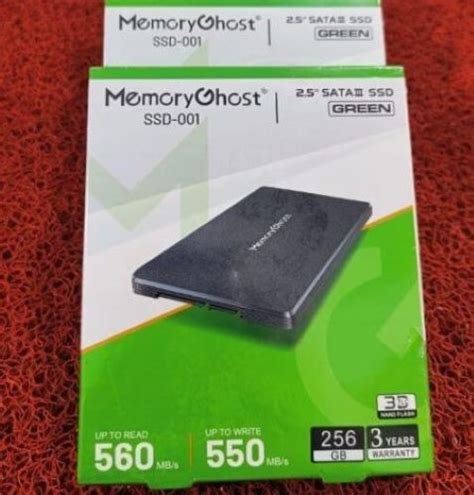 Brand New Memory Ghost 256gb Sata Ssd Hightek Computers