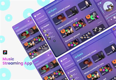 Music Streaming App Ui Design On Behance