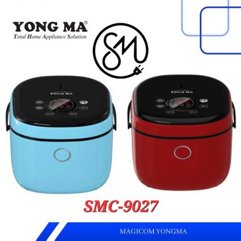 Jual Magic Com Yongma Smc 9027 Rice Cooker Yong Ma 2 Liter Smc9027 Digital Kota Pekanbaru