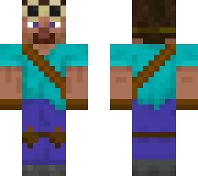 Adventurer Steve [og Ver] Minecraft Skin