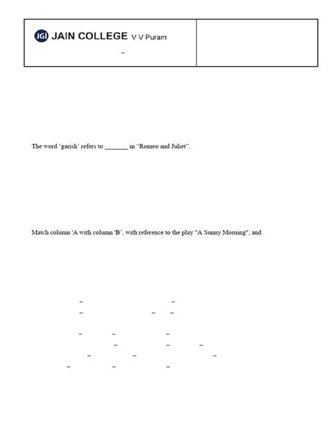 Ii Puc English Mock Pdf Mail Social Science