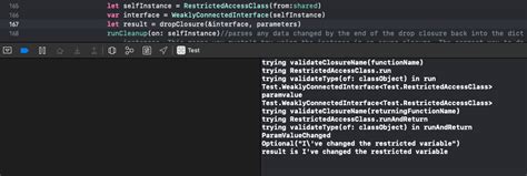 SIGABRT Attempt To Use Unknown Class Projectname EXC BAD ACCESS Error On A Strongly Referenced