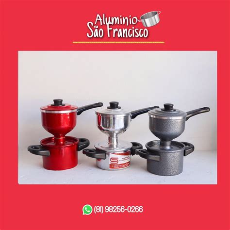 Cuscuzeiras Peitinho Alumínios São Francisco