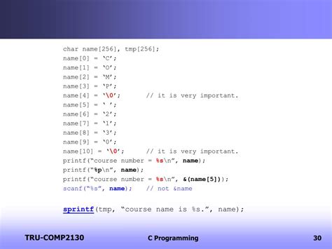 Ppt C Advanced Topics Powerpoint Presentation Free Download Id5596283