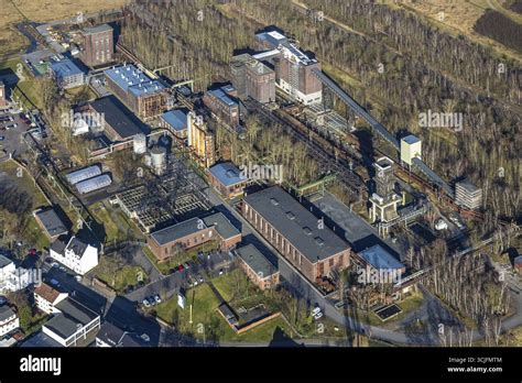 Aerial View Industrial Monument Hansa Coking Plant Technology Museum