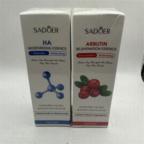 Lot Of 2”sadoer Arbutin Rejuvenation Essence Moisturize Elastic Keep