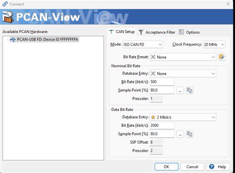 can fd configuration settings nxp community