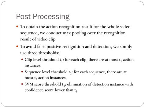 Ppt Action Recognition And Detection By Combining Motion And