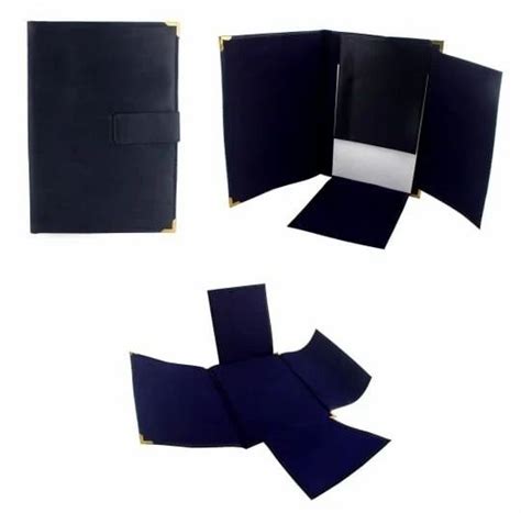 Plastic Executive Four Flap Folder 4 Black A3 At Best Price In New