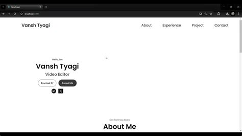 Milan Tyagi On Linkedin React Webdevelopment Portfolio Editor