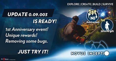 novus inceptio 1st anniversary event news moddb