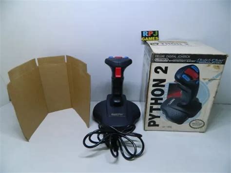 python 2 controle joystick original quickshot p nes 8 bits mercadolivre