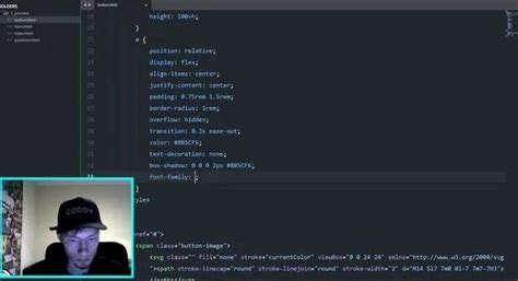 Html Создание анимированной кнопки на Htmlcss Смотреть онлайн в