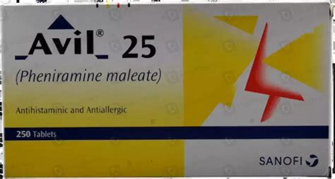 Avil 25mg 250 Tablets Price In Pakistan Uses Dosage Side Effects