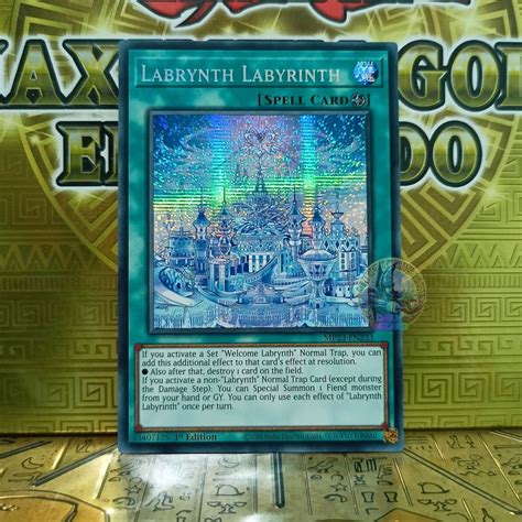 Labrynth Labyrinth Mp23 En233 Prismatic Secret Rare Thẻ Bài Yugioh Shopee Việt Nam