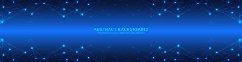 웹 사이트 헤더 또는 배너 디자인 추상다각어 배경과 연결 점과 라인 글로벌 네트워크 연결 텍스트에 대한 신경총 배경과 공간이있는 디지털 기술 배경 주제에 대한 스톡 벡터