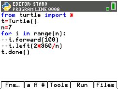 Python Modules Python Activities Using TI Plus CE Python Graphing Calculator Texas Instruments