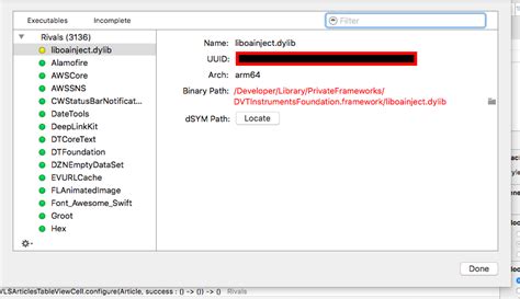 Ios Allocations Instrument Tool In Swift Not Providing Detailed