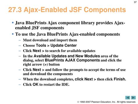 Ppt Ajax Enabled Javaserver™ Faces Web Applications Powerpoint