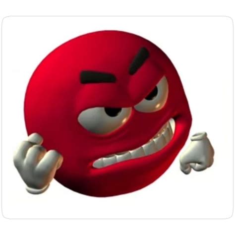 Emoji Angry Face Red