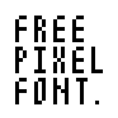 MBF Pexo Free Pixel Font On Behance